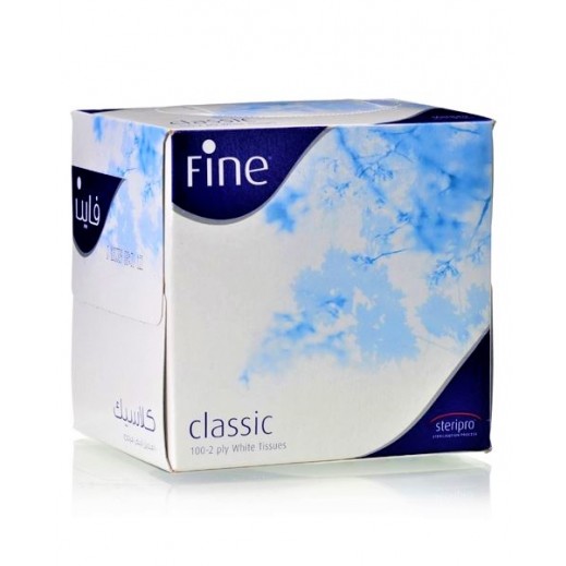 Buy Fine Classic Cube Tissues 100 x 2 ply - delivered by Taw9eel Fast ...