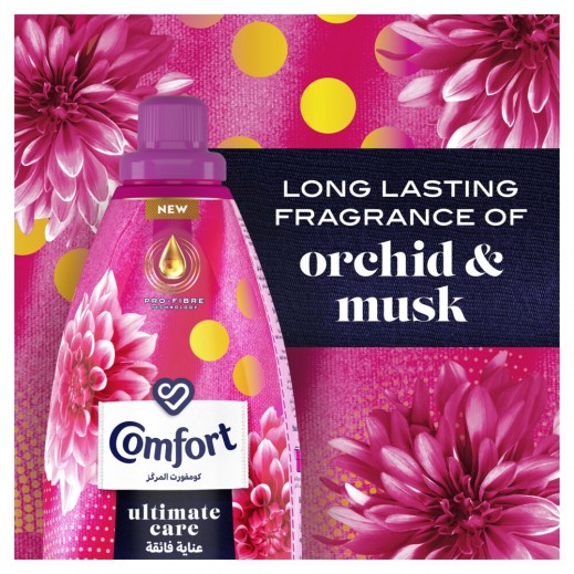 Buy Comfort Ultimate care Concentrated Fabric Softener for long-lasting fragrance Orchid & Musk ...
