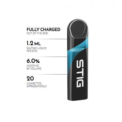 Buy Stig Disposable Pod System 3 Stigs -Tropical Mango | توصيل Taw9eel.com