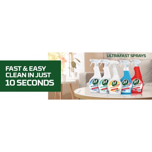 Buy JIF Ultra Fast Multi-Purpose Spray for smooth and shiny surfaces ...