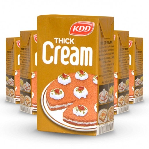 Buy KDD Thick Cream Gold 6 x 250 ml - delivered by Taw9eel Fast | توصيل ...