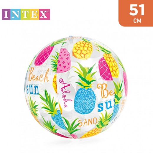 Intex lively Print Inflatable Beach Kids Balls OCTOPUS 59040 | توصيل ...