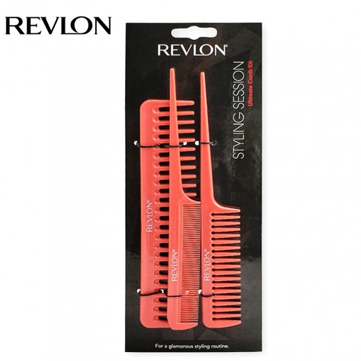 Buy Revlon Styling Session Ultimate Comb Kit 3 Pieces RV2991UKE | توصيل ...