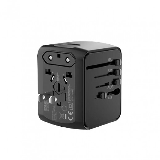Buy Moxom Multi-Nation Travel Adapter with USB Charger - delivered by ...