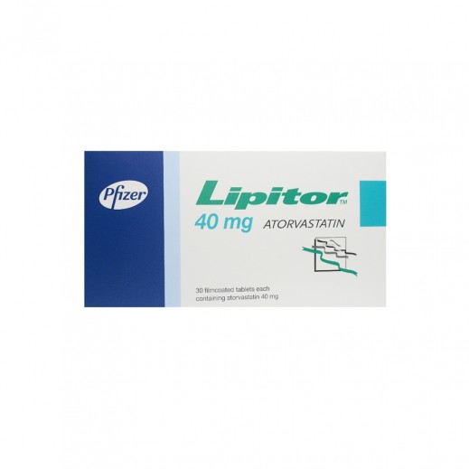 Buy Lipitor 40Mg 30 Tablets - delivered by Mezzan Pharmacy - within 2 ...