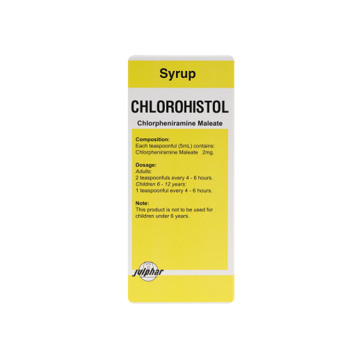 Buy Chlorohistol Syrup for Common Cold & Allergy - 100 Ml - delivered ...