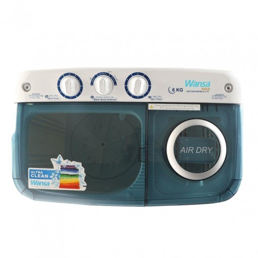 Buy Wansa Gold 6kg Twin Tub Washer - delivered by Xcite within 3 ...