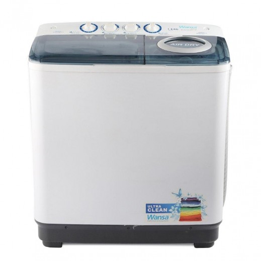 Buy Wansa Gold 8kg Twin Tub Washer - delivered by Xcite within 3 ...