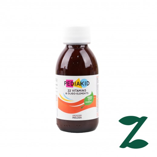Buy Pediakid 22 Vitamins Syrup 125 Ml - delivered by Pharmazone ...