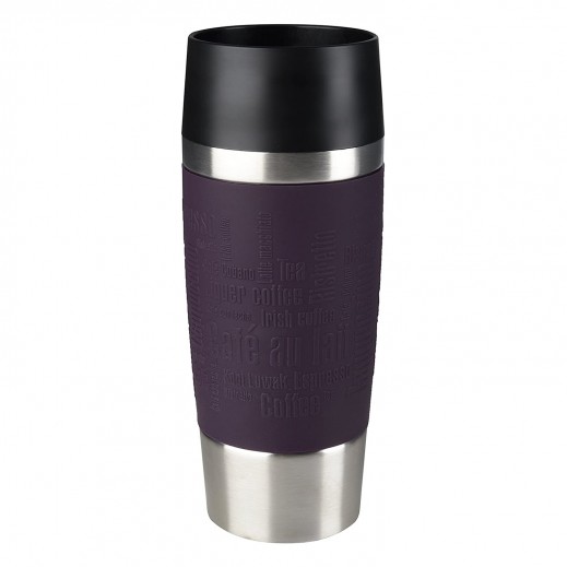 Buy Tefal Travel Mug 0.36 L Black Silver | توصيل Taw9eel.com