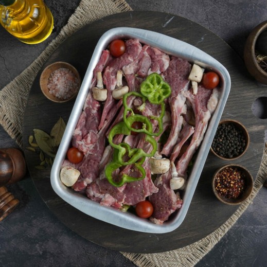 Buy Fresh 1 kg Lamb Ribs Tray with Mixed Vegetables - delivered by ...