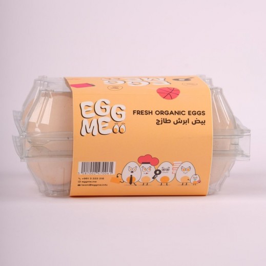 Buy Egg Me Fresh Organic Lebanese Eggs 6 Pcs | توصيل Taw9eel.com