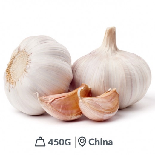 Buy Fresh Chinese Garlic (450 g Approx) | توصيل Taw9eel.com