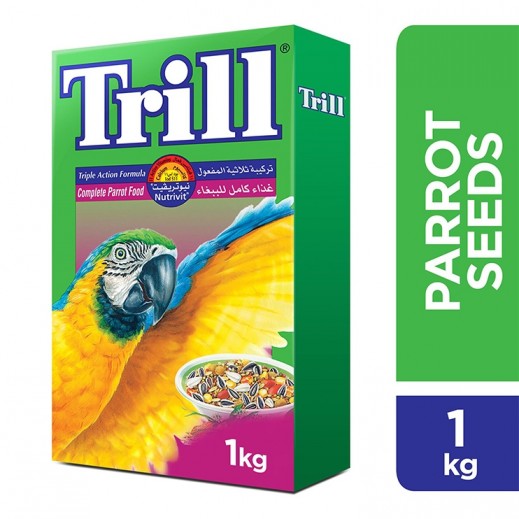 Buy Trill Parrot Seed (Bird Food) 1 kg | توصيل Taw9eel.com