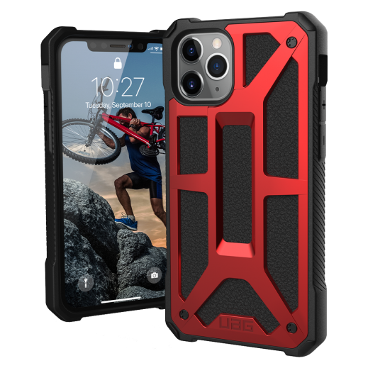UAG Urban Armor Gear Case for iPhone 11 Pro Max – Red & Black | توصيل ...