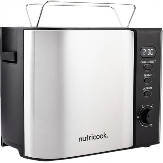 Buy Nutricook 800W 2 Slice Digital Toaster | توصيل Taw9eel.com