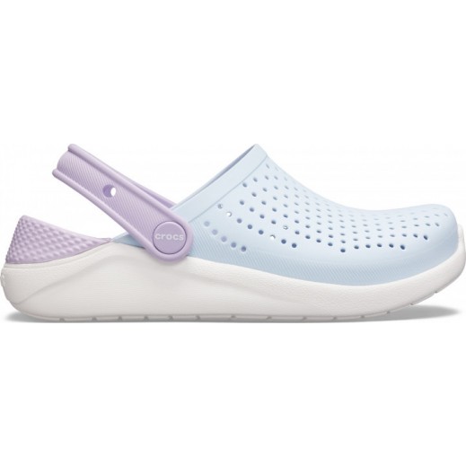 Buy Crocs Sky Blue & Violet LiteRide Girls Clogs | توصيل Taw9eel.com