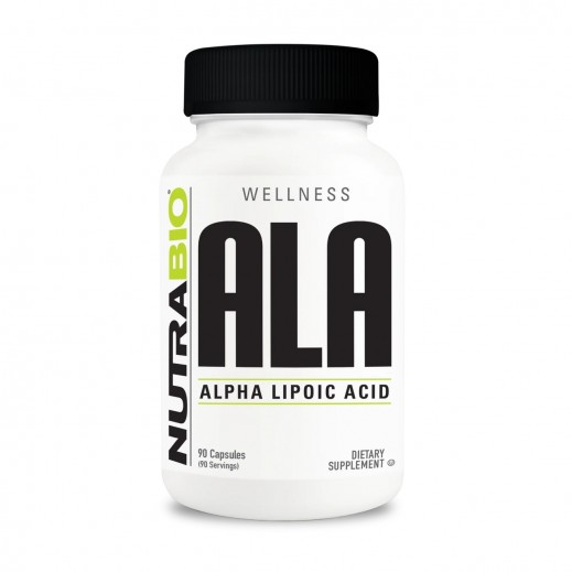 Buy NutraBio Ala Alpha Lipoic Acid 300 Mg - 90 Capsules - delivered by ...