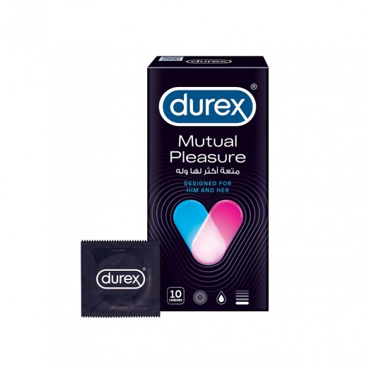 Buy Durex Condom Mutual Pleasure 10 Pieces - delivered by Pharmazone Pharmacy - within 2 Hours ...