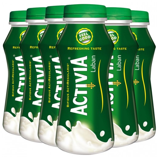 Activia Laban 6 x 180 ml | توصيل Taw9eel.com