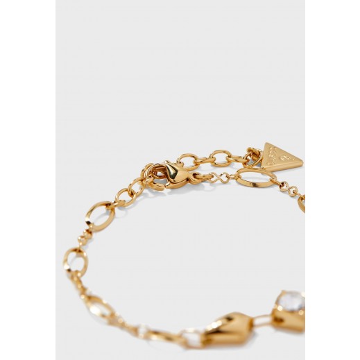 Buy Guess Chain Rhombus Shaped Bracelet Gold - delivered by Beidoun ...