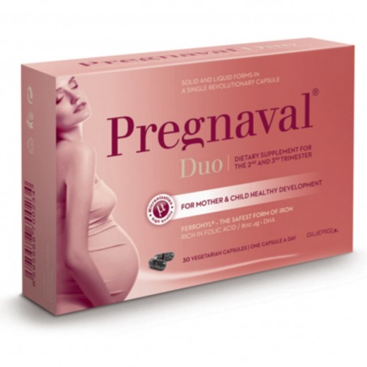 Buy Pregnaval Duo 30 Capsules - delivered by Pharmazone Pharmacy ...