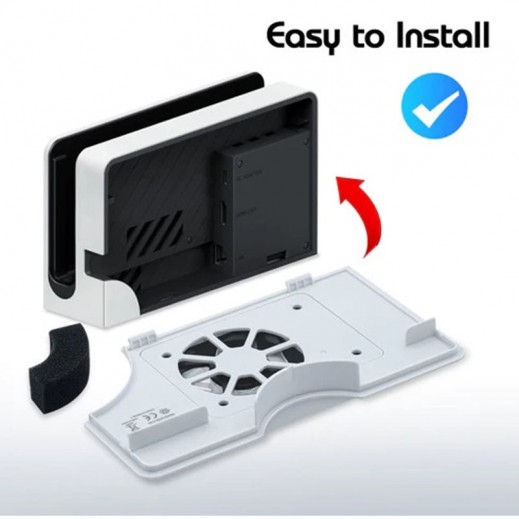 Buy Dobe Nintendo Switch OLED Dock Cooling Fan | توصيل Taw9eel.com