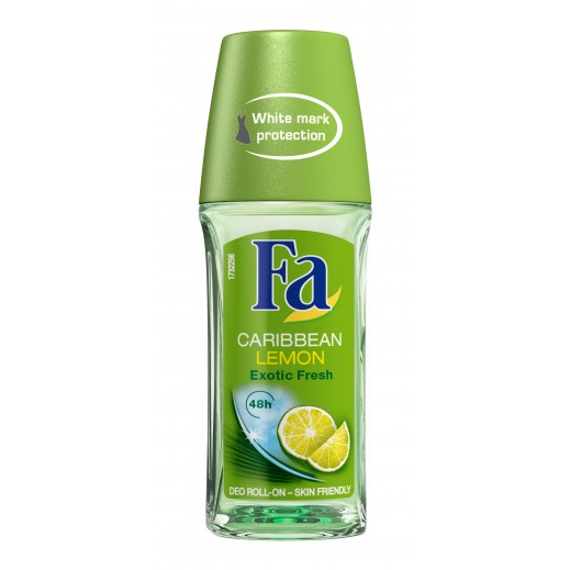 Buy Fa Caribbean Lemon Deo Roll On 50 ml | توصيل Taw9eel.com