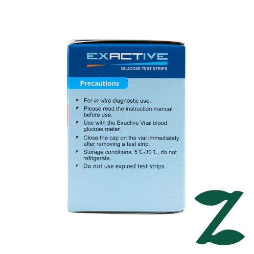 Exactive Vital Glucose Test 50 Strips | توصيل Taw9eel.com