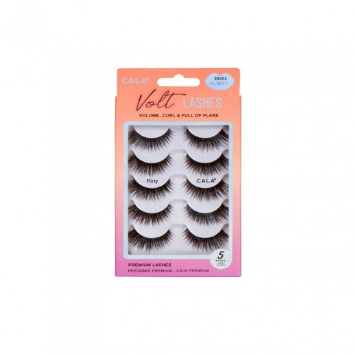 Buy Cala Eye Lashes Volt Premium 5 Pairs Flirty - delivered by ...