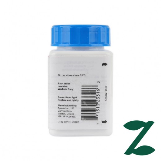 Buy Coufatex 2Mg - 100 Tablets - delivered by Pharmazone Pharmacy ...