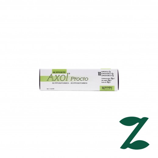 Buy Axol Procto 10 Suppositoires - delivered by Pharmazone Pharmacy ...