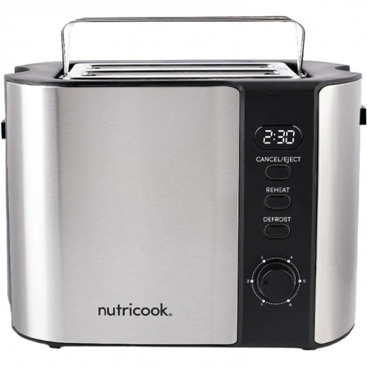Buy Nutricook 800W 2 Slice Digital Toaster | توصيل Taw9eel.com