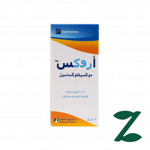 Buy Arox Moxifloxacin 0.5% Eye Drops Solution 5 Ml - delivered by ...