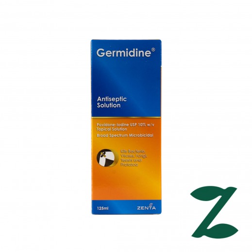 Buy Germidine Antiseptic Solution 125ml - delivered by Pharmazone ...
