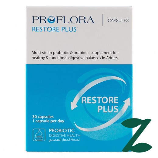 Buy Proflora Restore Plus Probiotic - 30 Capsules - delivered by ...