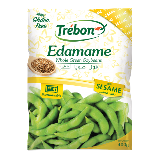 Buy Trebon Gluten Free Edamame Frozen Whole Green Soybeans With Sesame ...