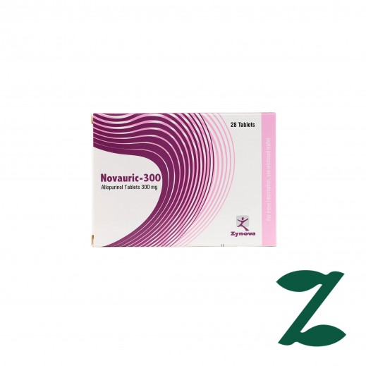 Buy Zynova Novauric-300mg 28 Tablets - delivered by Pharmazone Pharmacy ...