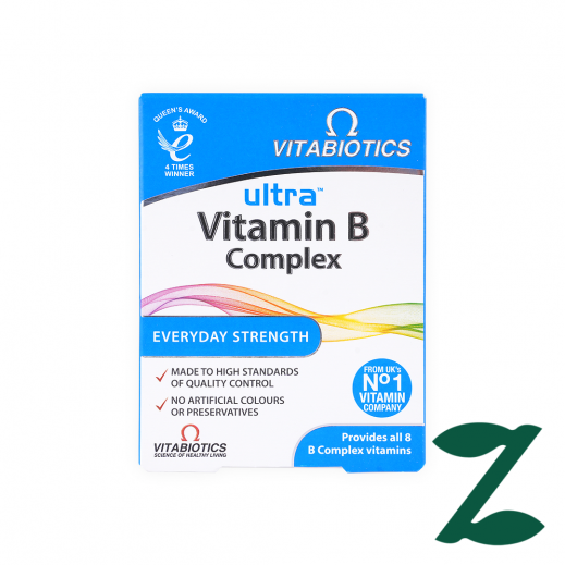 Buy Vitabiotics Ultra Vitamin B Complex 60 Tab | توصيل Taw9eel.com