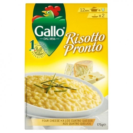 Buy Riso Gallo Quick Four Cheese Risotto Mix 210 g | توصيل Taw9eel.com