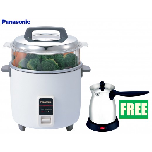Buy Panasonic 2.2 kg Rice Cooker + Orca Coffee Maker Special Offer ...