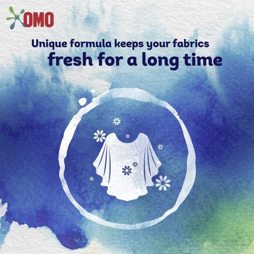 Buy OMO Automatic Antibacterial Laundry Detergent Powder for 100% ...