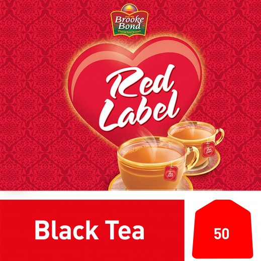 Brooke Bond Red Label Tea 50 bags | توصيل Taw9eel.com