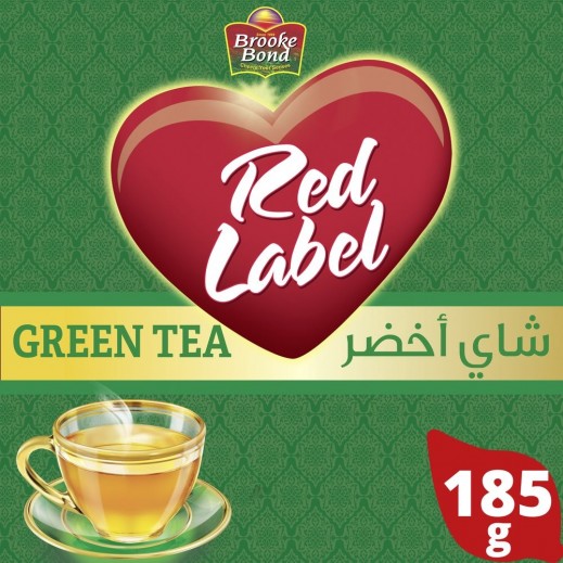 Buy Brooke Bond Red Label Green Tea 185 g | توصيل Taw9eel.com