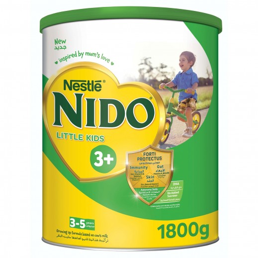 Buy Nido Little Kids 3+ Growing Up Formula 1800 g (3-5 Years) | توصيل ...