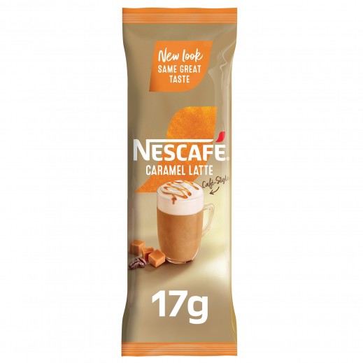 Buy Nescafé Gold Caramel Latte Instant Coffee Mix 17g - 10 Sachets ...