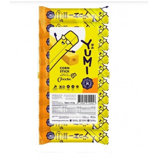 Buy Yumi Roasted Cheese Corn Sticks 20 x 8.5 g | توصيل Taw9eel.com