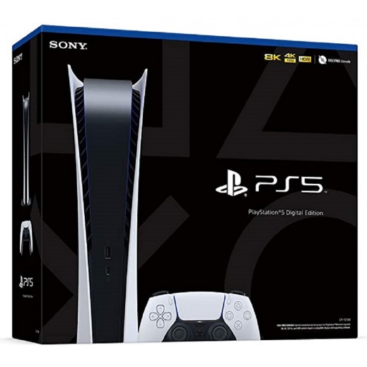 PlayStation 5 Digital Edition (Disc Free) Console – PAL | توصيل Taw9eel.com