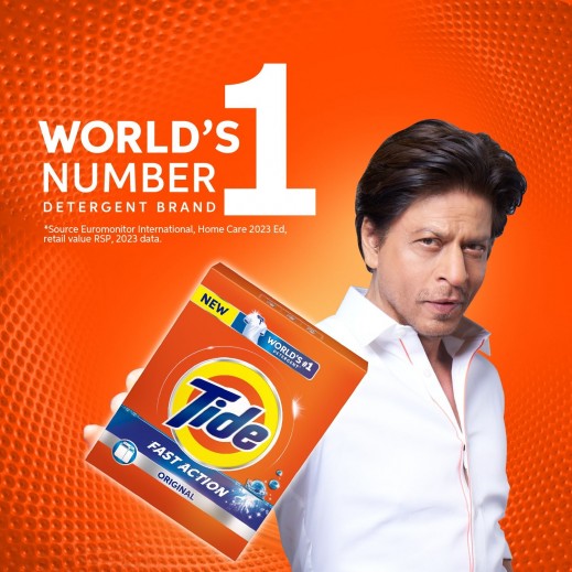 Buy Tide Fast Action Laundry Detergent Powder 5Kg | توصيل Taw9eel.com