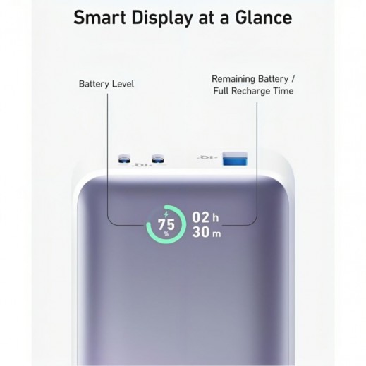 Buy Anker 533 Power Bank PowerCore 30W 10000 PD - Violet | توصيل Taw9eel.com